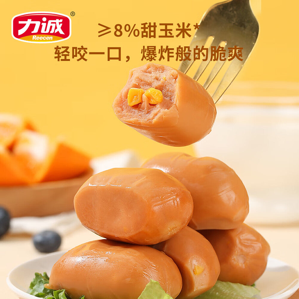 Licheng Crispy Sausage Corn Flavour 115g - Ready-to-Eat Sausage Snack ...